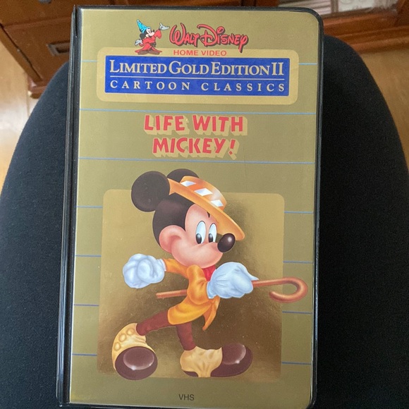 Disney | Media | Limited Gold Edition Disney Cartoon Classic Vhs | Poshmark
